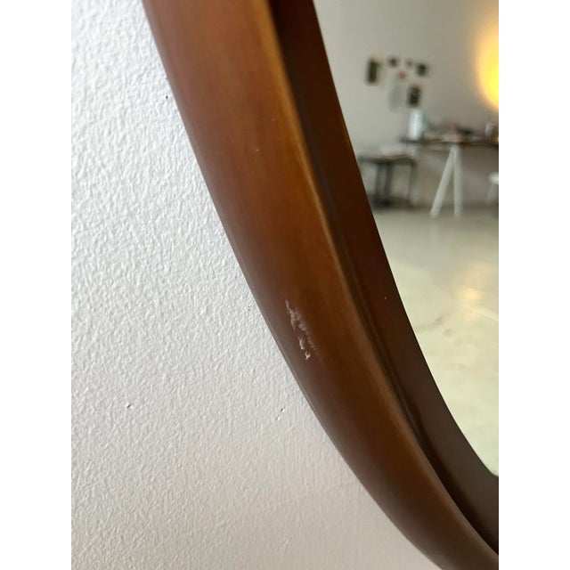 Midcentury Modern Mirror With Eye Shape Design Made by the Syroco Co ...