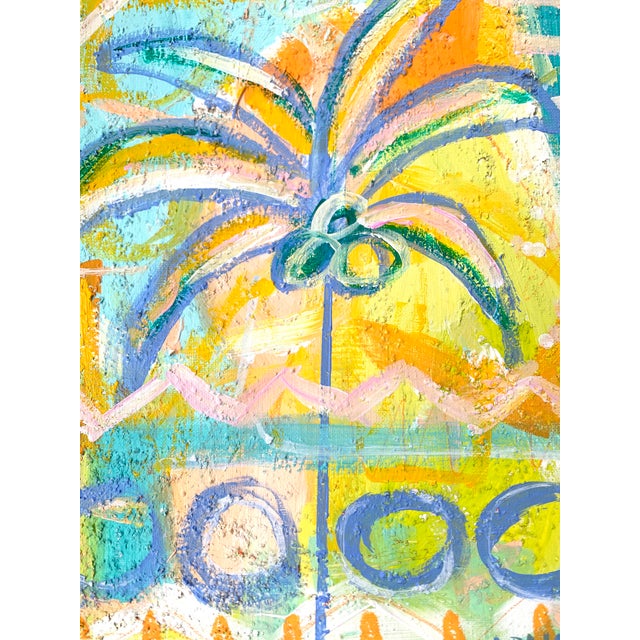“Palms #20” Abstract Painting by Christina Longoria | Chairish