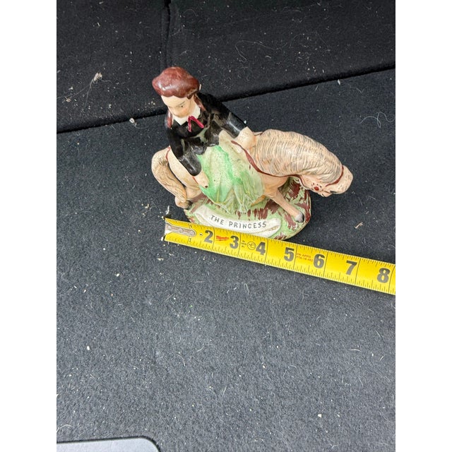 Antique Staffordshire Ware the Princess England 1850 Royal Horse ...