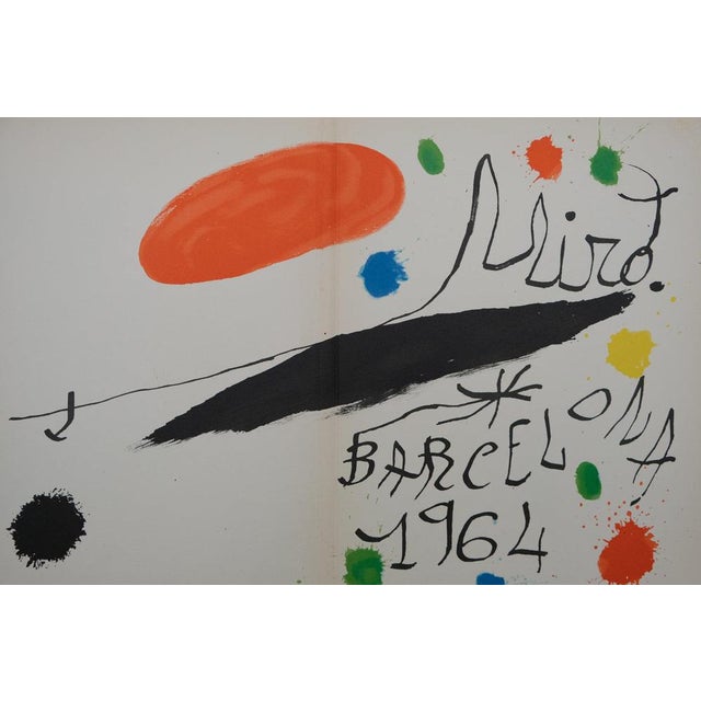 Joan Miro, Barcelona 1964, Lithograph | Chairish