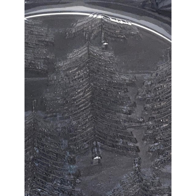 Iittala Design Jorma Vennola Finland Kuusi / Fir Pine Tree Clear Glass ...