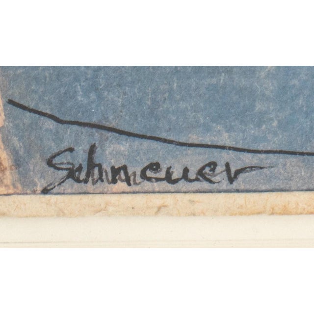 David Schneuer "Graue Versuchung" Mixed Media | Chairish