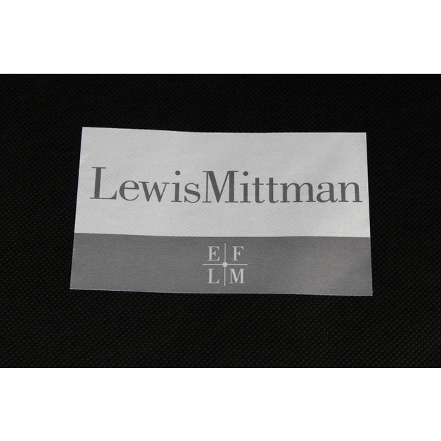 Lewis Mittman Mahogany Bar Stools—Set of 3 | Chairish