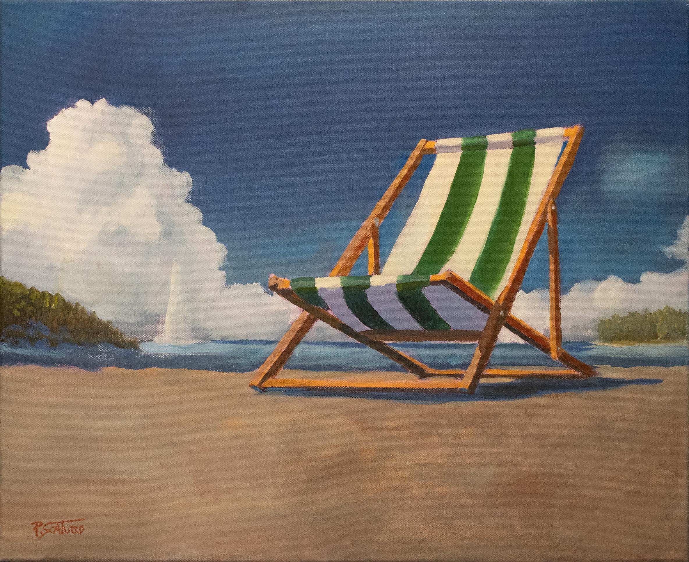 Vintage beach chair store