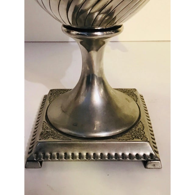 Vintage Silver Plate Tea Urn | Chairish