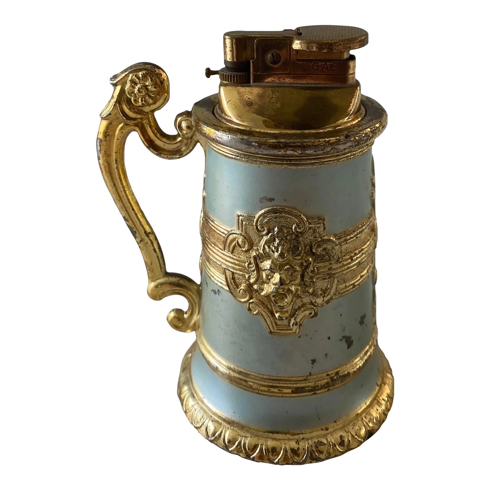 Vintage Mid Century Table Lighter | Chairish