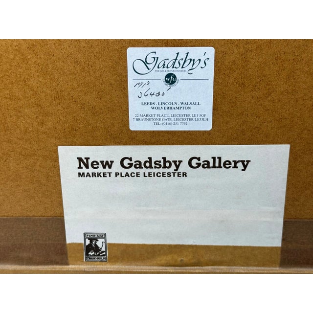 British Oil Painting Red Coat Huntsman With Hound Dogs Fernie Hunt by ...