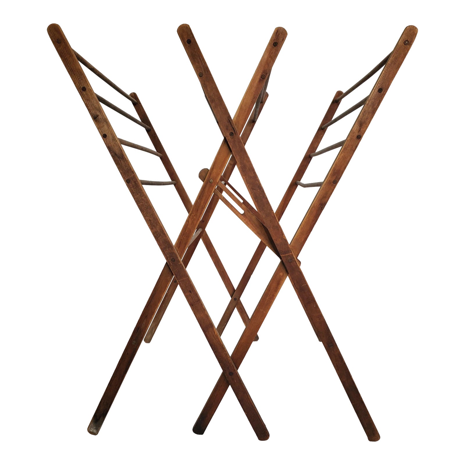 Antique Drying Rack | Chairish