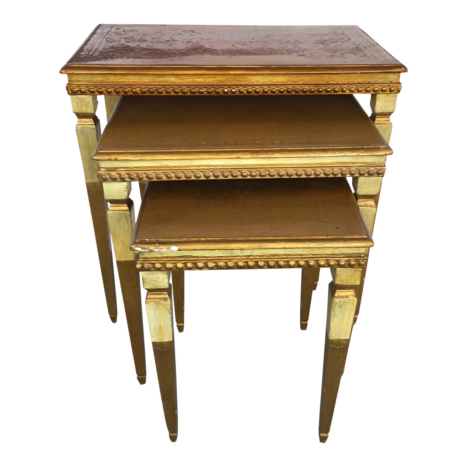 1960s Italian Nesting Tables - 3 Pieces | Chairish