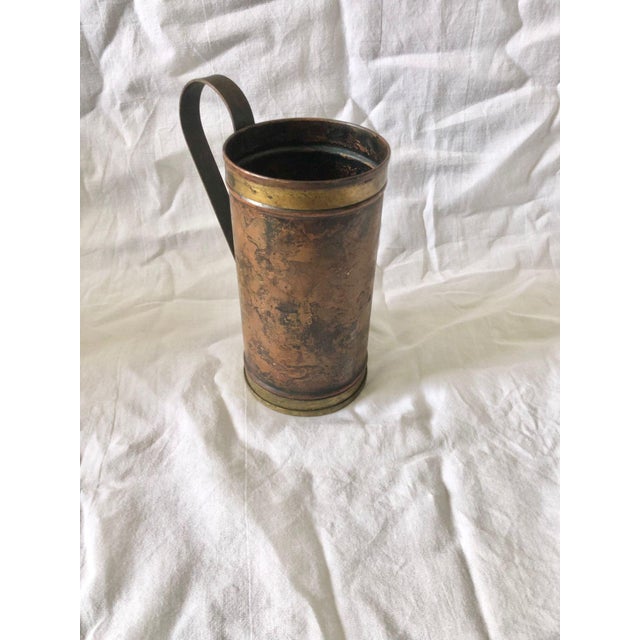 19th Century Ancient Cup in Brass and Copper. Italy 1890 | Chairish