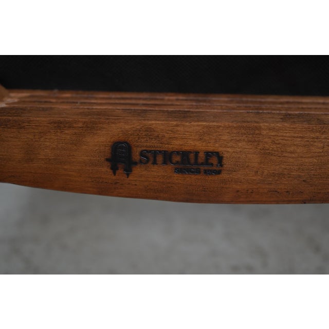 Set of 6 Stickley Regency Style Cherry Dining Room Chairs | Chairish