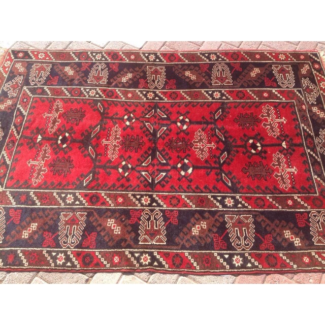 Vintage Anatolian Antalya Rug - 4′3″ × 6′3″ | Chairish