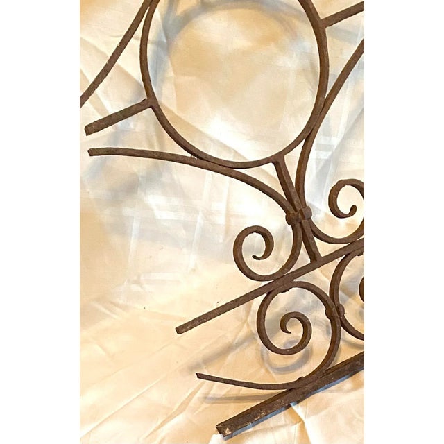 metal scrollwork panels