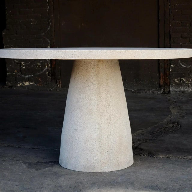 Cast Resin 'Hive' Dining Table, Aged Stone Finish by Zachary A. Design ...