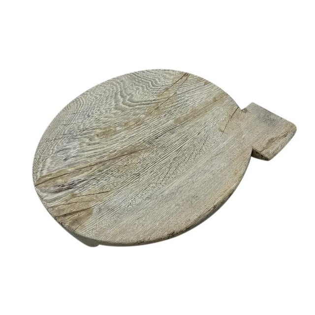 Vintage Indian Chapati Board | Chairish