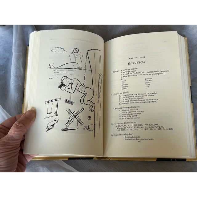 Vintage Illustrated French Book | Chairish