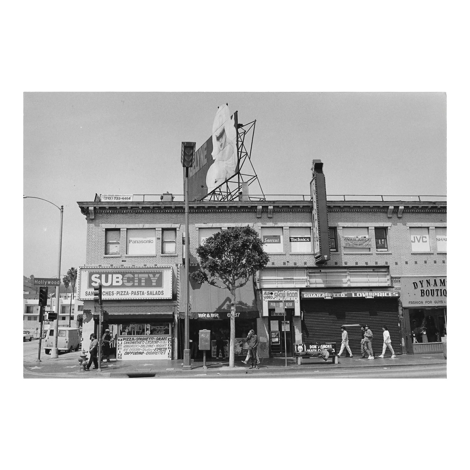 1974 Don Ware Hollywood Boulevard Photograph | Chairish