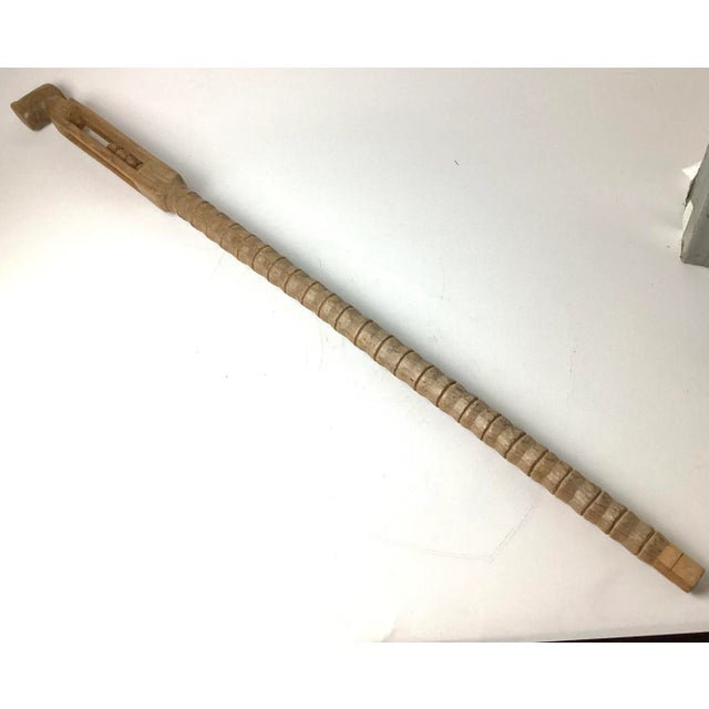1930s Folk Art Balls in Cage Walking Stick Cane | Chairish