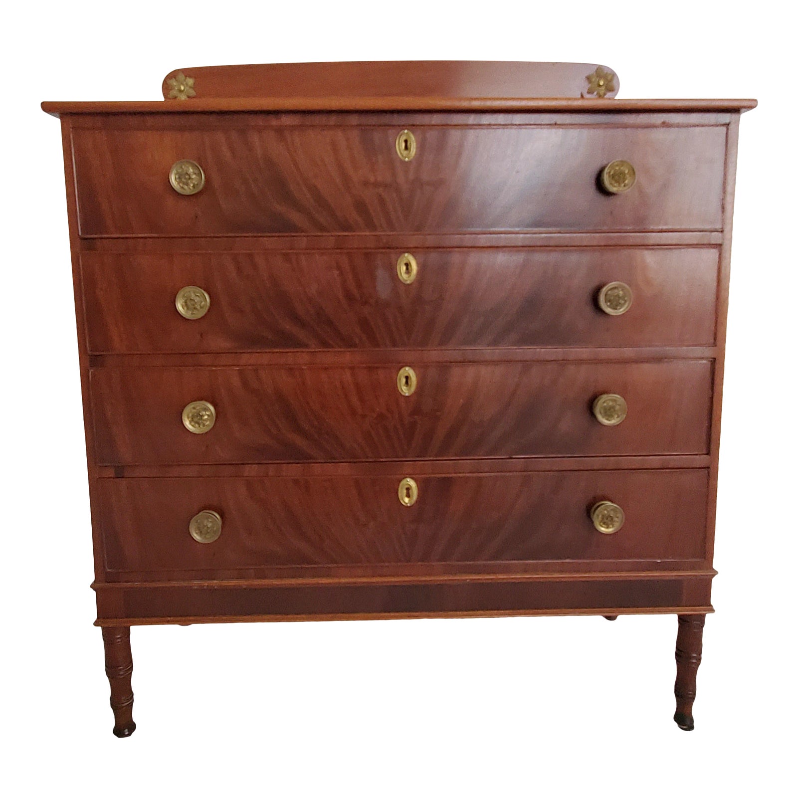 Sheraton Chest of Drawers | Chairish