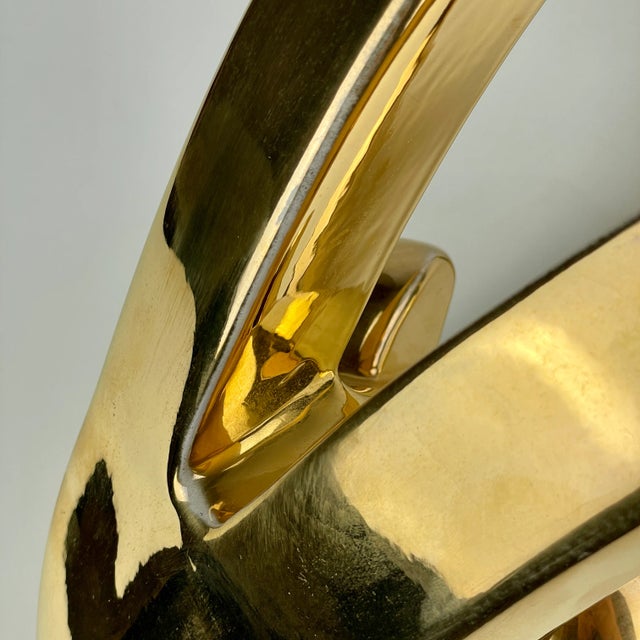 Vintage 18k Gold Gilded Ceramic Ram Head Sculpture by Jaru - Circa 1980 ...