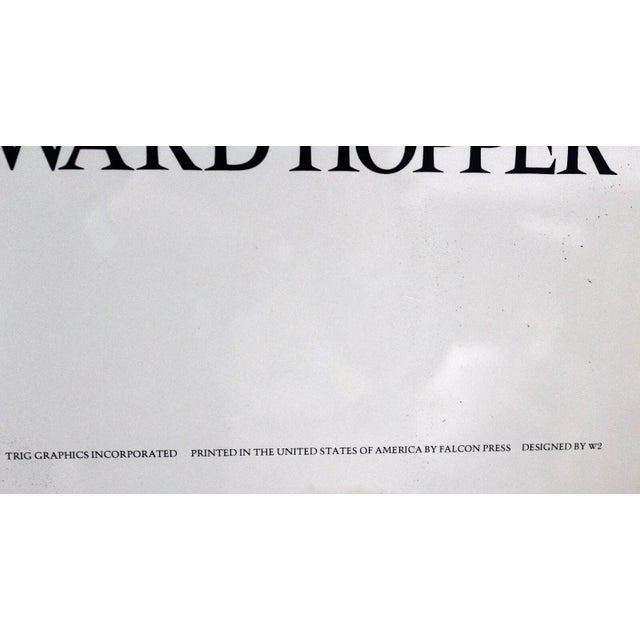 Edward Hopper The Barber Shop Neuberger Museum Vintage Exhibition ...