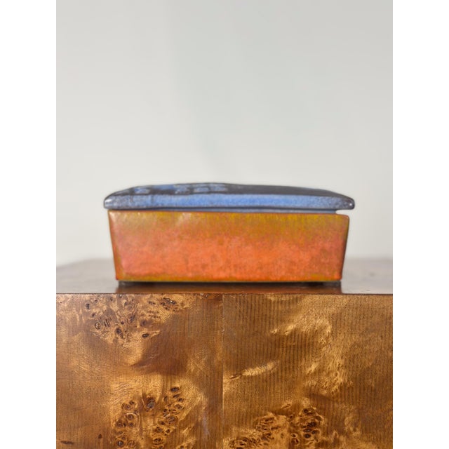 1960's Raymor Pottery Box | Chairish