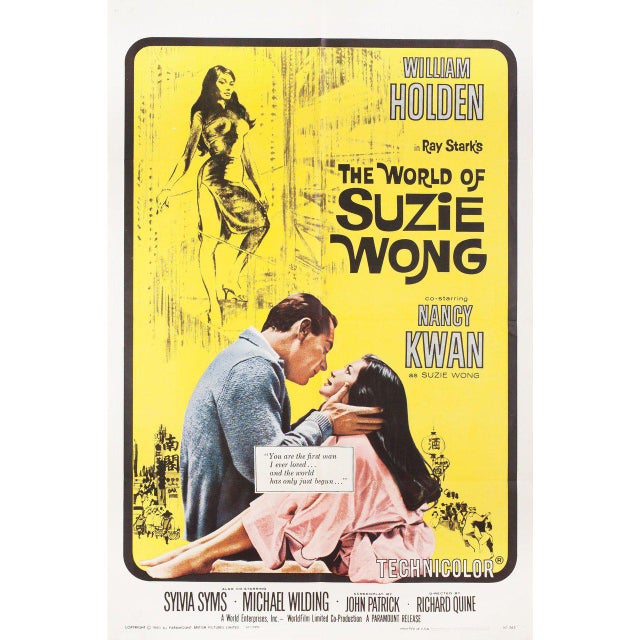 The World Of Suzie Wong 1960 Us One Sheet Film Poster Chairish