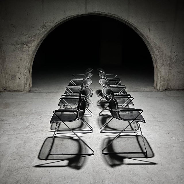 Penelope Chairs attributed to Charles Pollock for Castelli, 1980s, Set ...