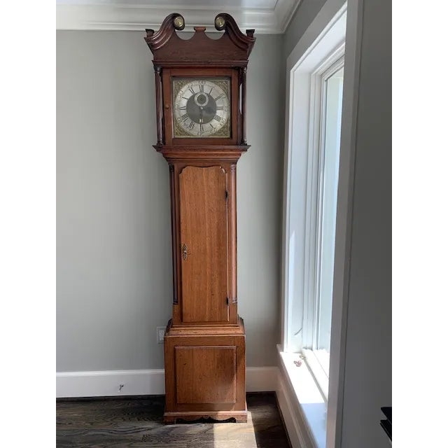 Georgian-Era Welsh Long Case Clock | Chairish