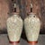 Vintage Boho Drip Glaze Lamps - a Pair | Chairish