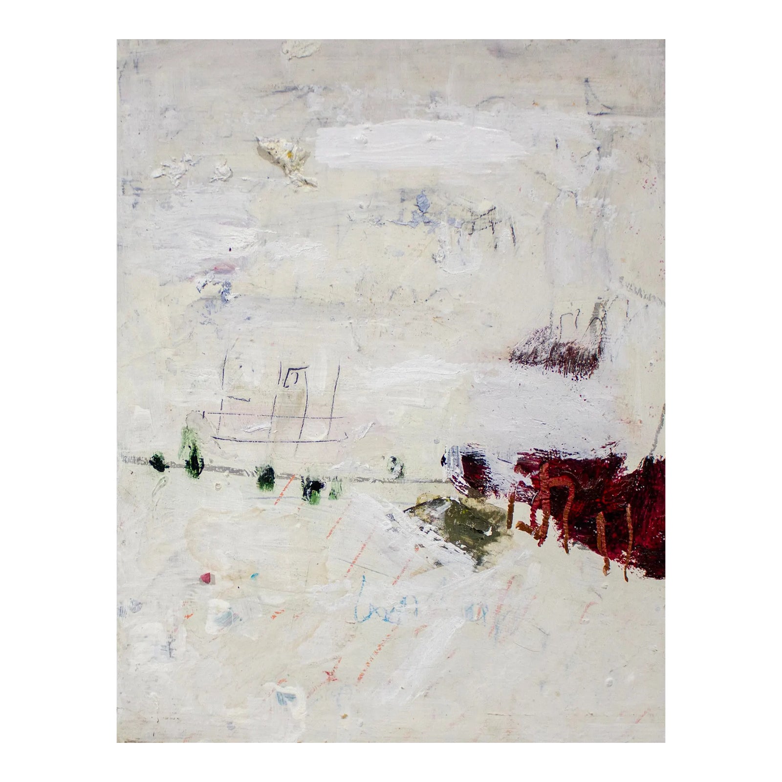 "Unremitting Protraction" Original Abstract Painting by Brian Jerome ...
