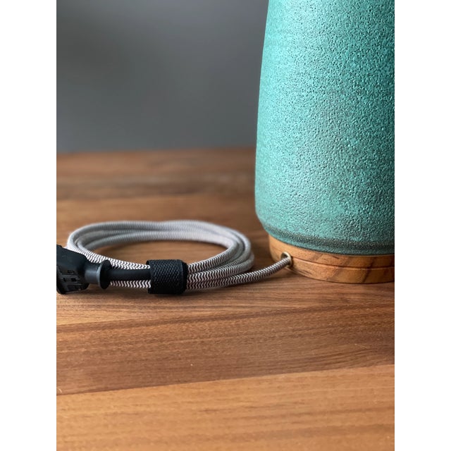 Medina Stoneware Table Lamp | Chairish