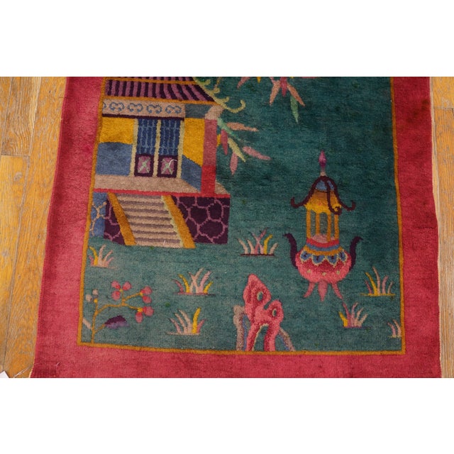1920s Antique Chinese - Art Deco Rugs 2'6'' X 4'5'' | Chairish