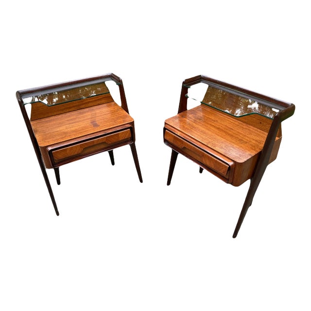 1950s Italian Modern Side Tables Attributed to Vittorio Dassi and Ico ...