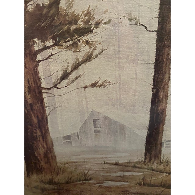 Cecil Turner Limited Edition Print, Morning Fog | Chairish