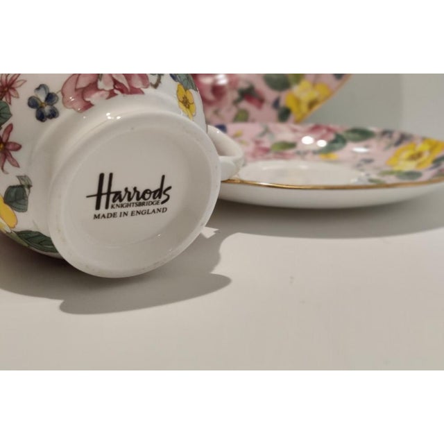 1980s Harrods Knightsbridge Chelsea Garden by Duchess Primrose Pink Tea ...