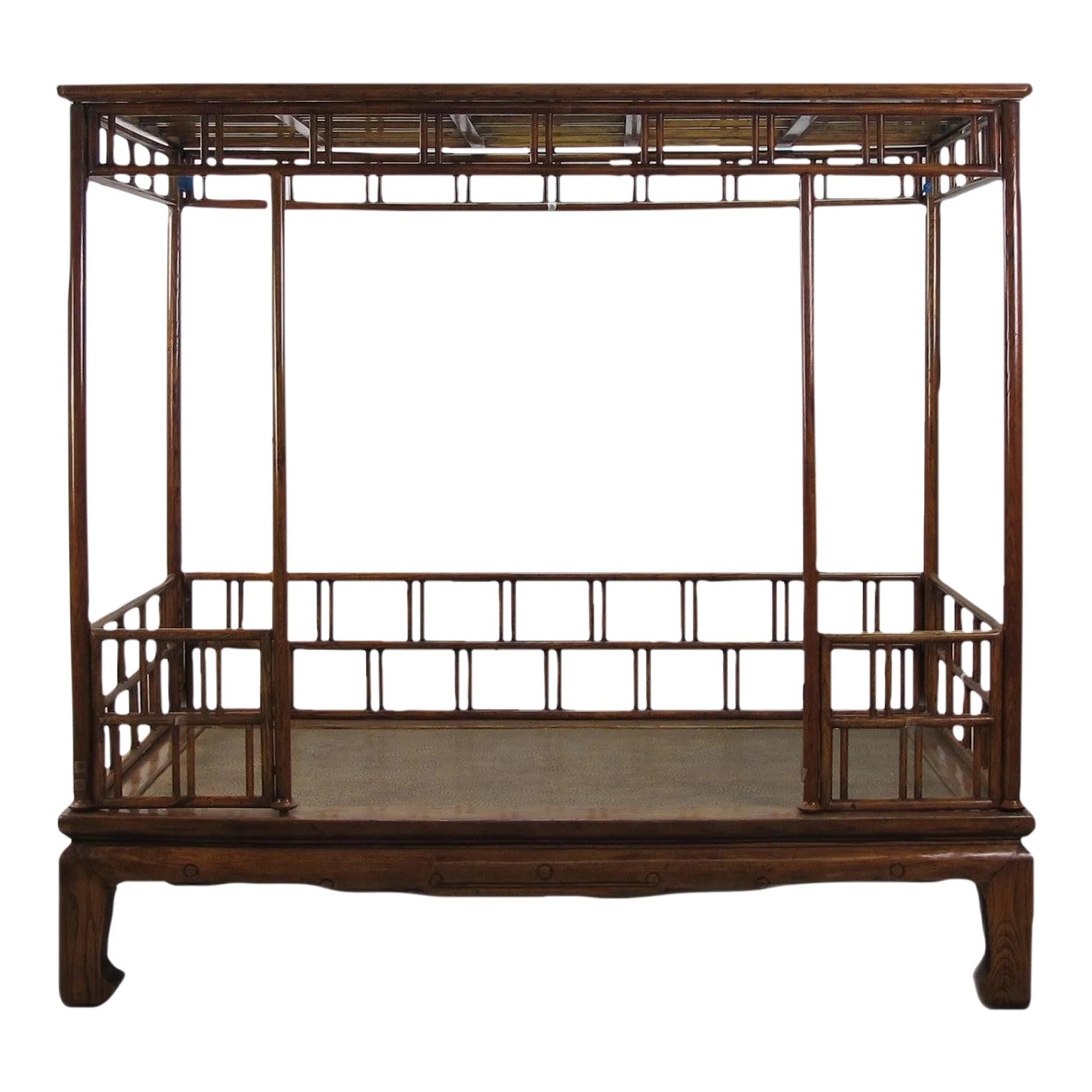 Vintage Chinese Canopy Bed | Chairish