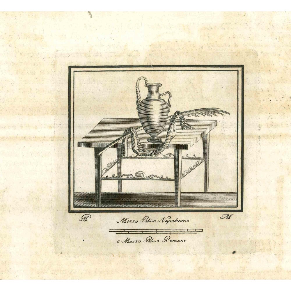 Old Master, Ancient Roman Still Life, Original Etching, 18th Century ...