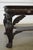 Horner Antique Carved Standing Winged Griffin Library Table Desk | Chairish