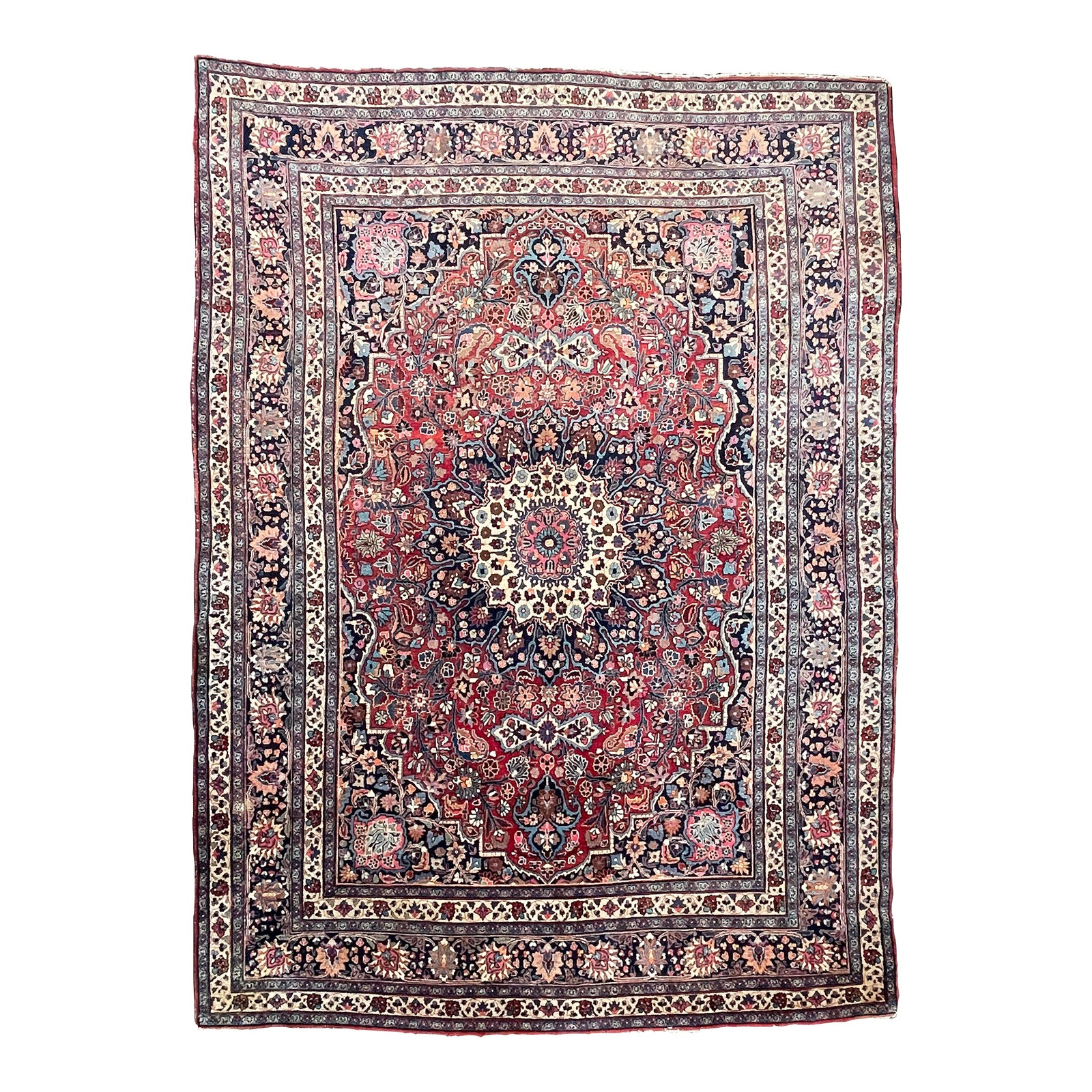 Glowing Antique Persian Mashad, Northeast Persia C. 1940's | Timeless ...