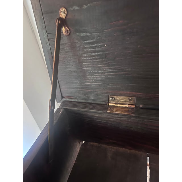 1950s Primitive Hall Bench | Chairish