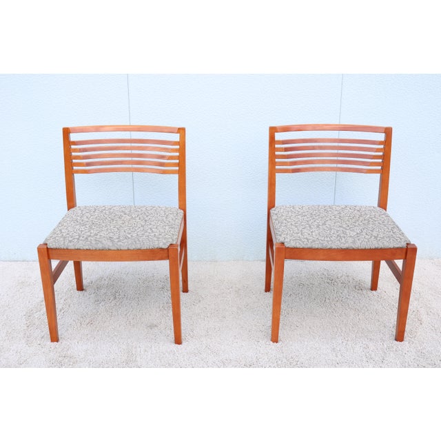 1990s Joseph and Linda Ricchio for Knoll Studio Ricchio Armless Dining ...