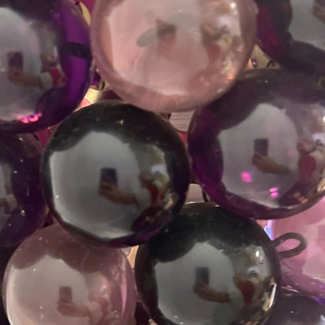 Mid-Century Grape Pendant Light Fixture Circa 1950s | Chairish