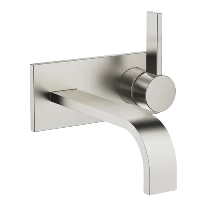 Dornbracht Mem Wall Mount Single Lever Faucet Platinum Matte | Chairish
