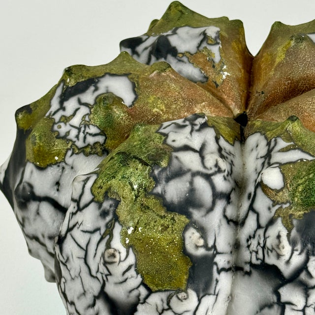 1970s Vintage Tony Evans Mid-Century Modern Raku Ceramic Sphere on ...