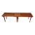 Expanding Slat Bench Coffee Table Tapered Legs - Danish Modern | Chairish
