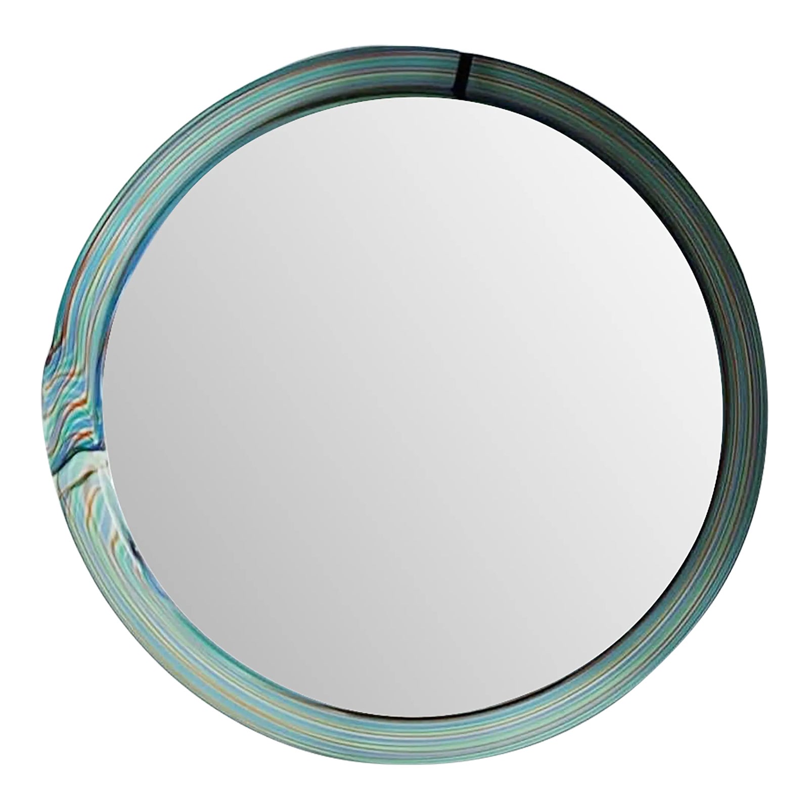 1960s Murano Rainbow Flush Mount | Chairish