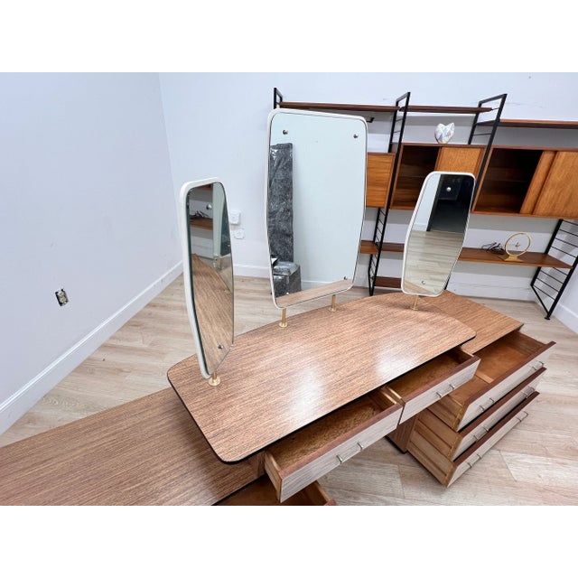 1960s Vanity/Dressing Table by Berry Furniture | Chairish