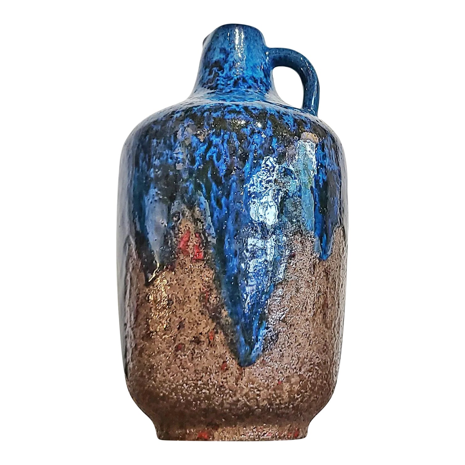Hans Welling "Incrusta" Jug Vase Nr.219 for Ceramano | Chairish