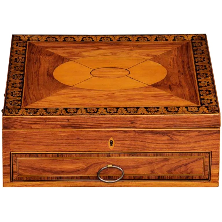 English Regency Ladies Toilet Box | Chairish